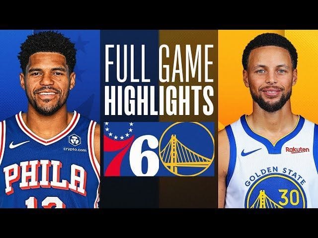 Golden State Warriors vs Philadelphia 76ers Starting Lineups and Depth ...