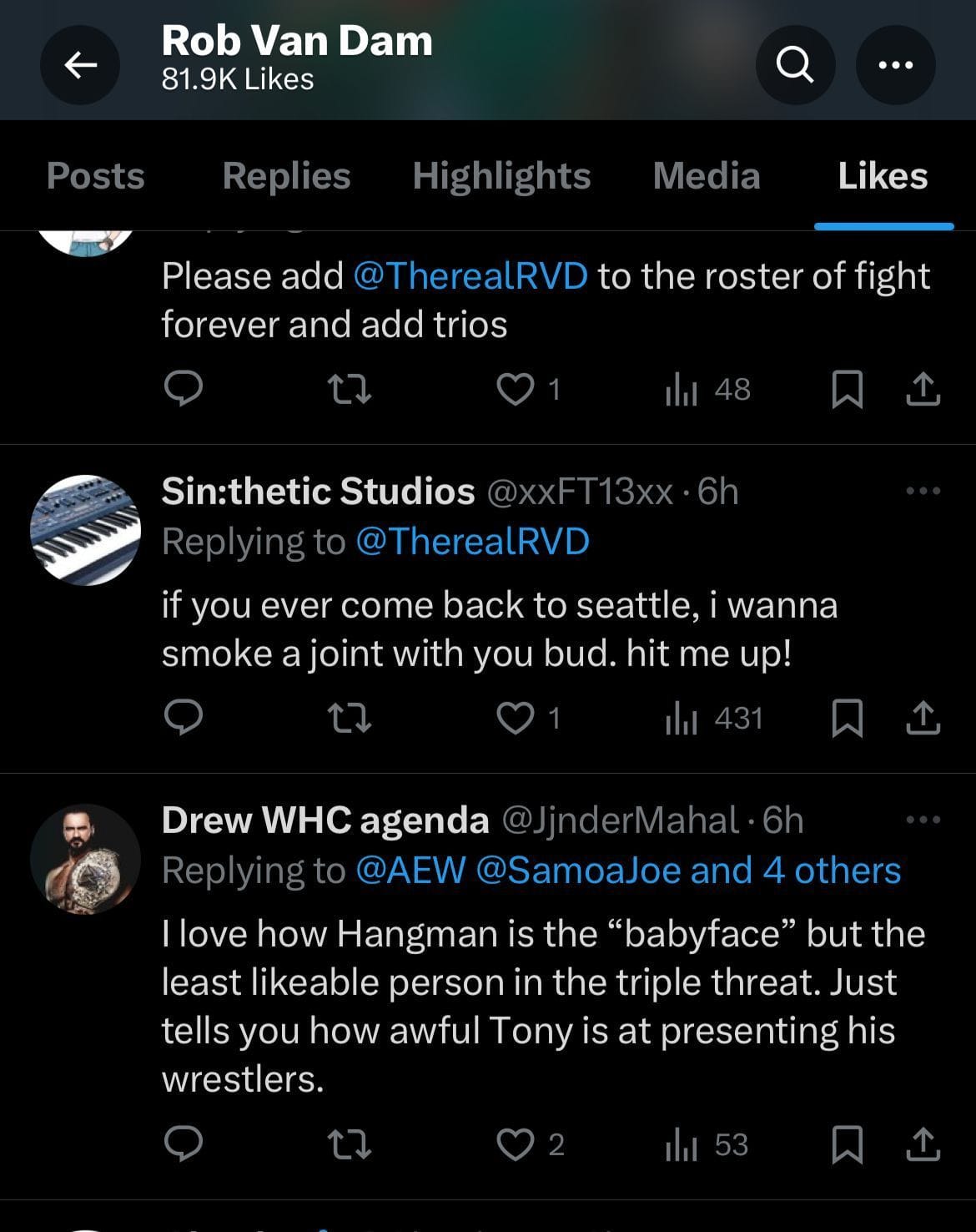 AEW part-timer likes an interesting tweet saying Tony Khan is "awful ...