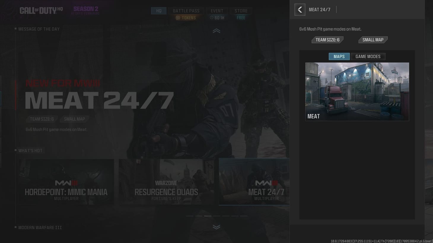 What is Meat 24/7 in Modern Warfare 3?