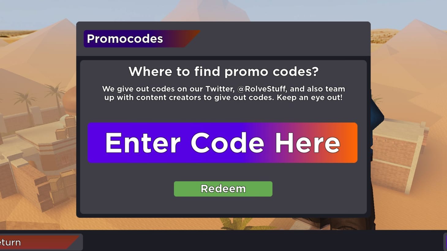 Arsenal codes (December 2025)