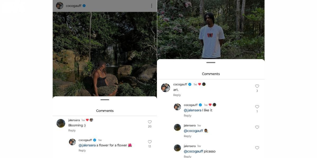 Coco Gauff's Valentine's Day quad bike adventure with mother Candi in Doha draws reaction from ...