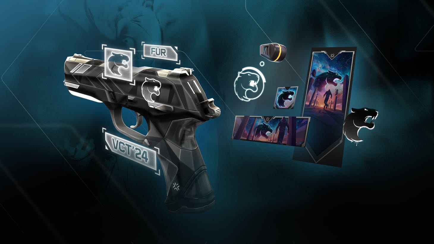 All VCT Team Capsule skins, gun buddies, and more