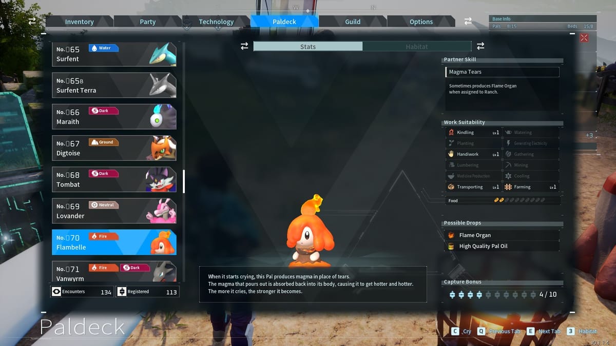 How to get Flame Organ in Palworld