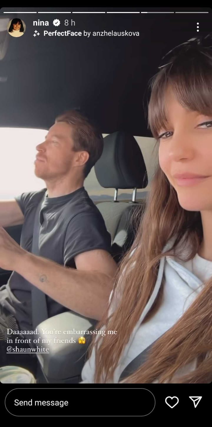 Shaun White's girlfriend Nina Dobrev shares glimpses of the couple's ...