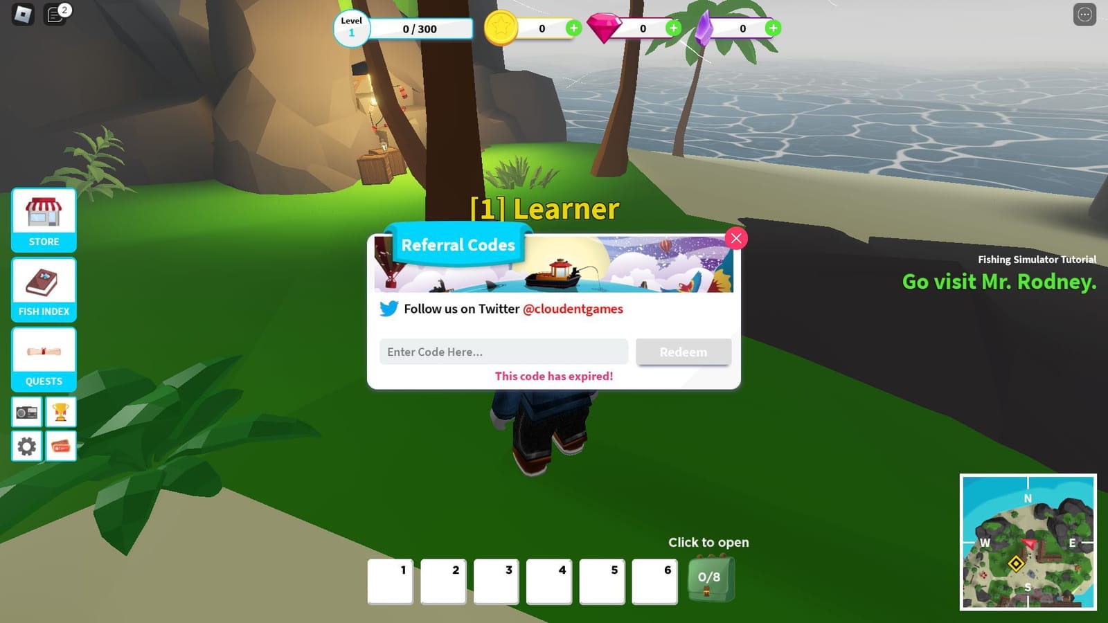 Fishing Simulator codes