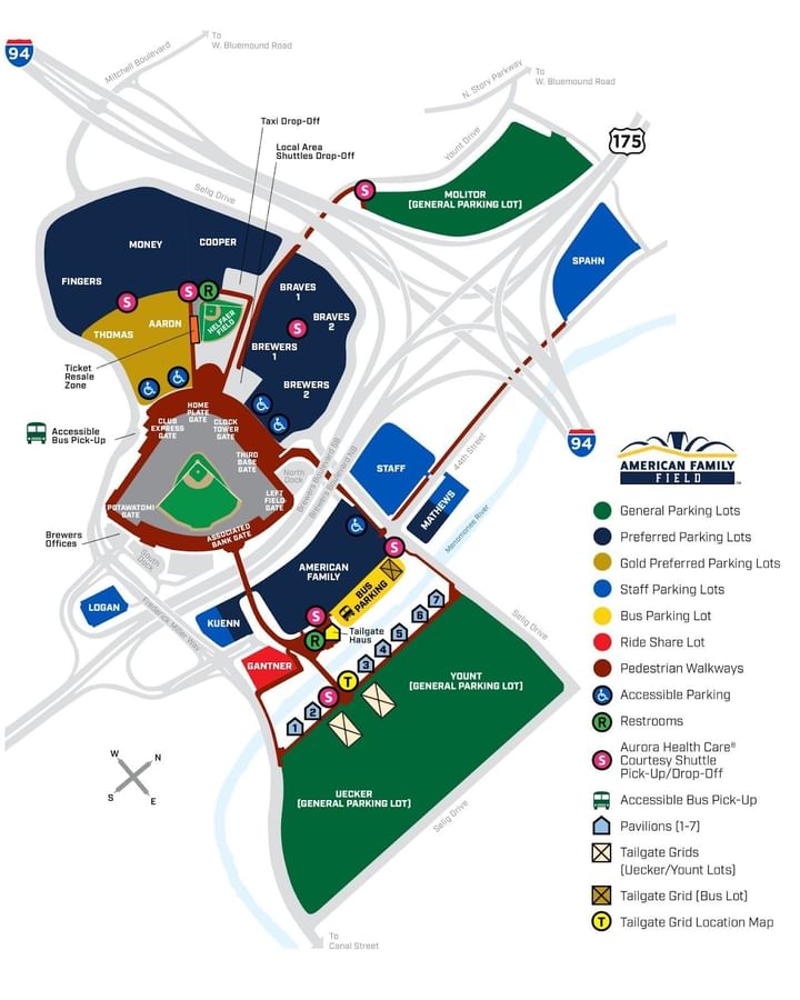 Milwaukee Brewers Stadium - History, Capacity, Seating Chart & Notable ...