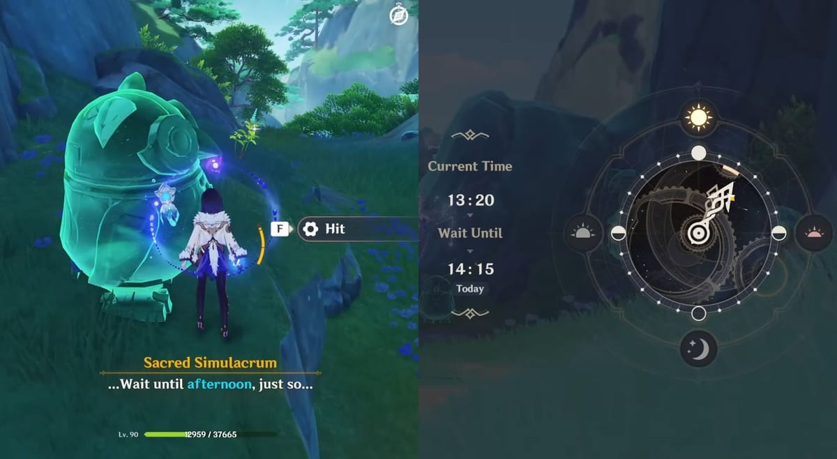 Genshin Impact Chiwang Terrace Luxurious chest puzzles guide