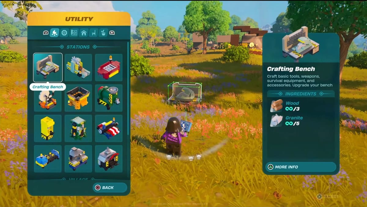 How to make Basic Compass in LEGO Fortnite