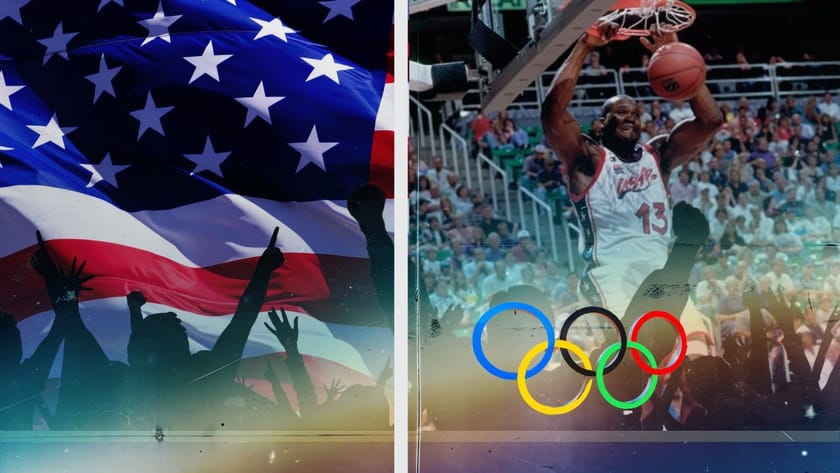 WATCH: Rare footage of Shaquille O'Neal breaking rim at US Olympic ...