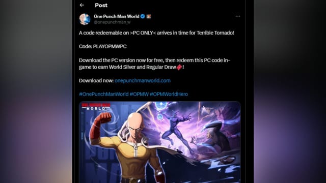 All One Punch Man World codes (February 2024)