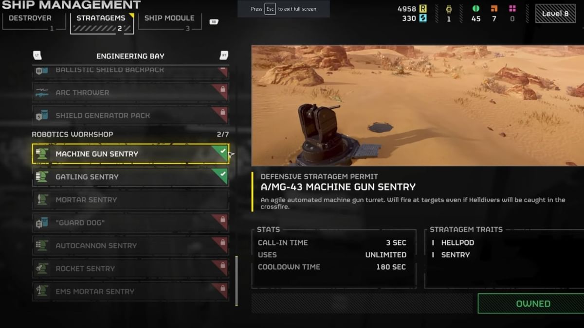 All Stratagems in Helldivers 2 and how to unlock