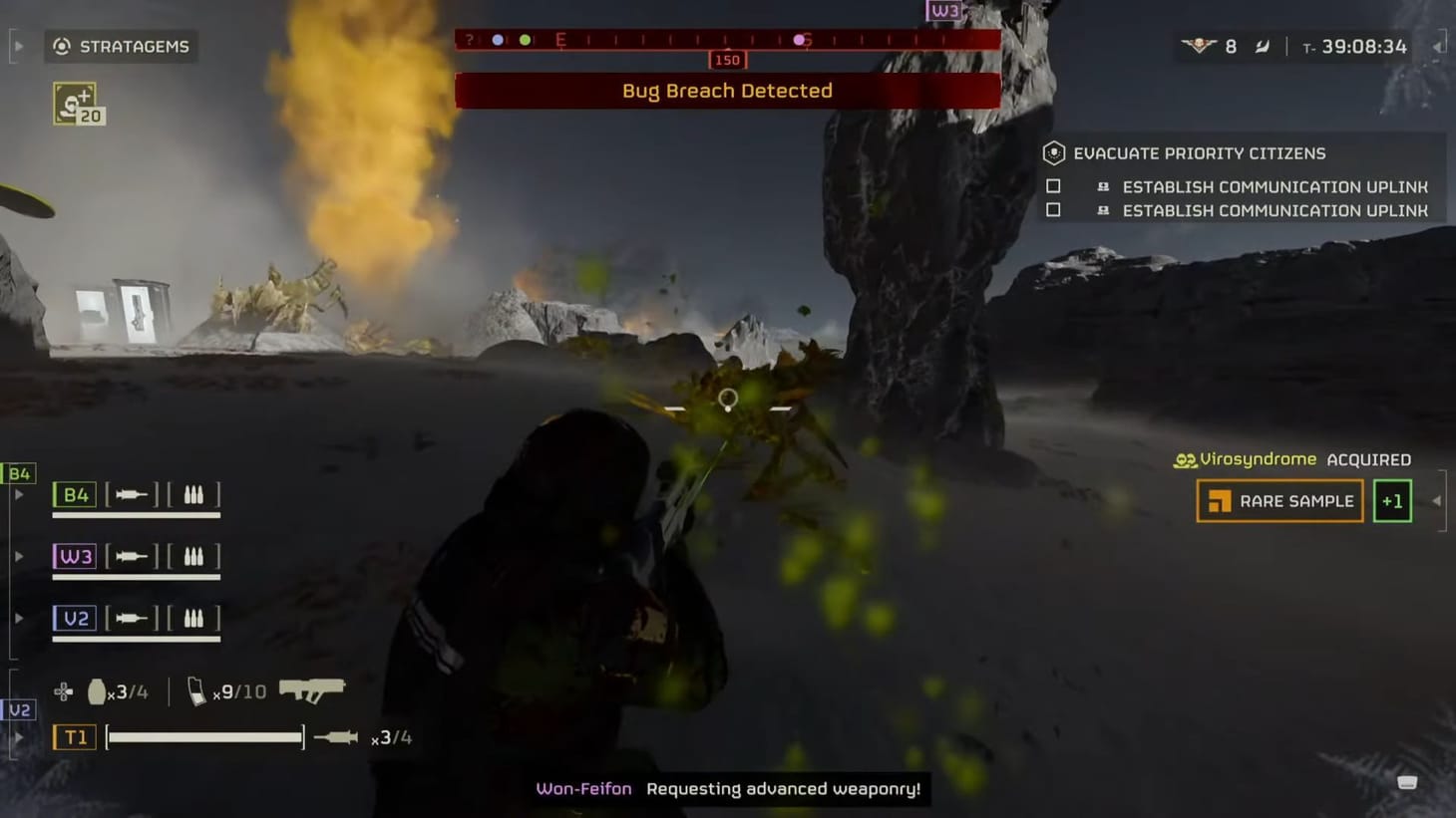 Helldivers 2: How to get Pink Samples (Super Uranium)