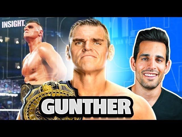 Which former champion terrified Gunther with his chops? The WWE star ...