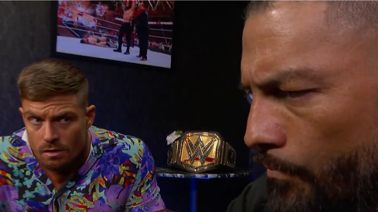 Grayson Waller sends a bold message after his meeting with Roman Reigns Grayson Waller sends a bold message after his meeting with Roman Reigns