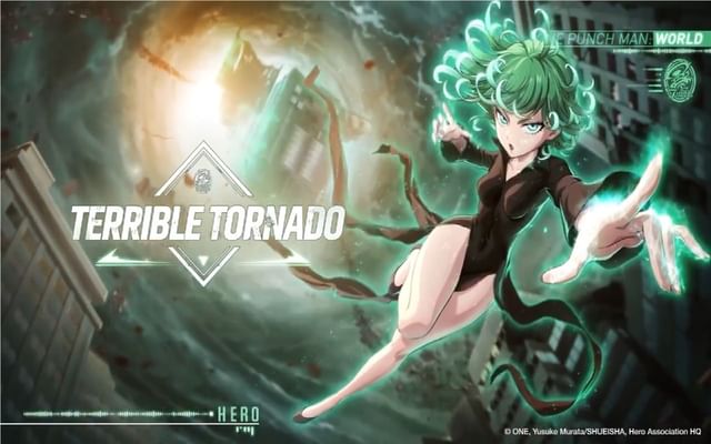 One Punch Man World Terrible Tornado limited banner schedule ...
