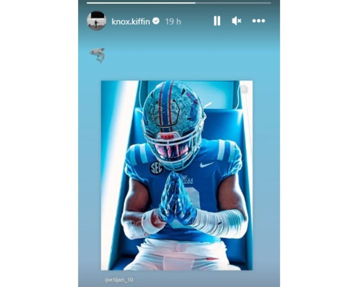 Elijah Melendez: Lane Kiffin’s son Knox Kiffin welcomes another “shark ...