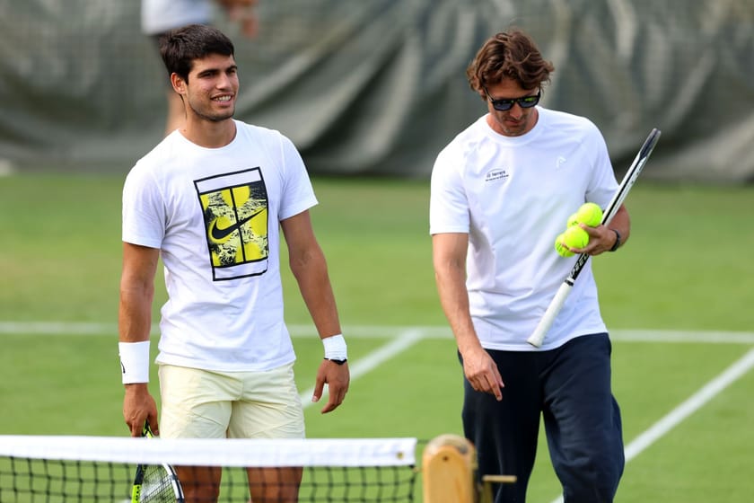 Carlos Alcaraz wishes coach Juan Carlos Ferrero on his 44th birthday ...