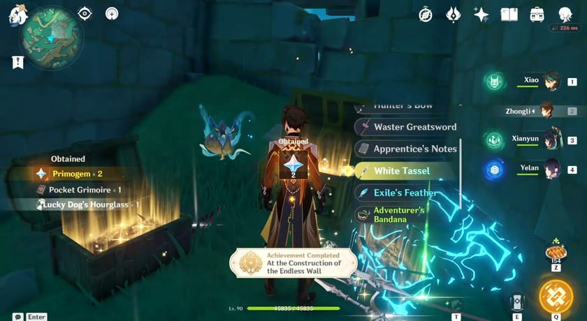 Genshin Impact Chizhang Map: Location and puzzle guide for chests
