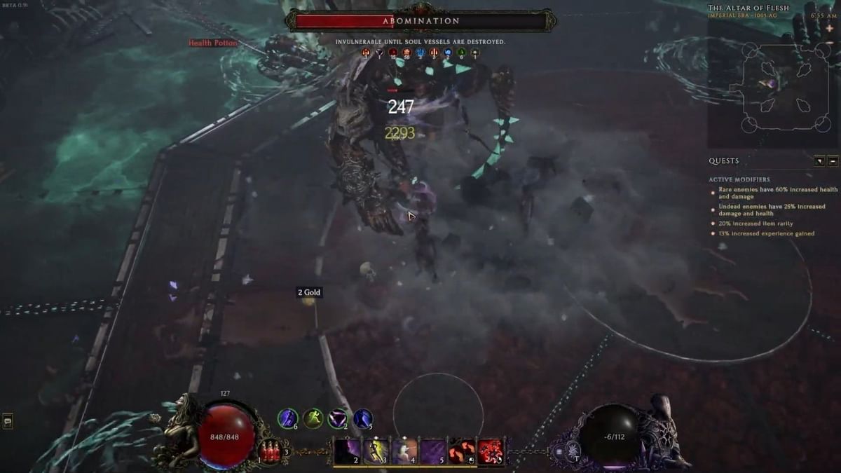 All Monolith of Fate timeline Blessings in Last Epoch