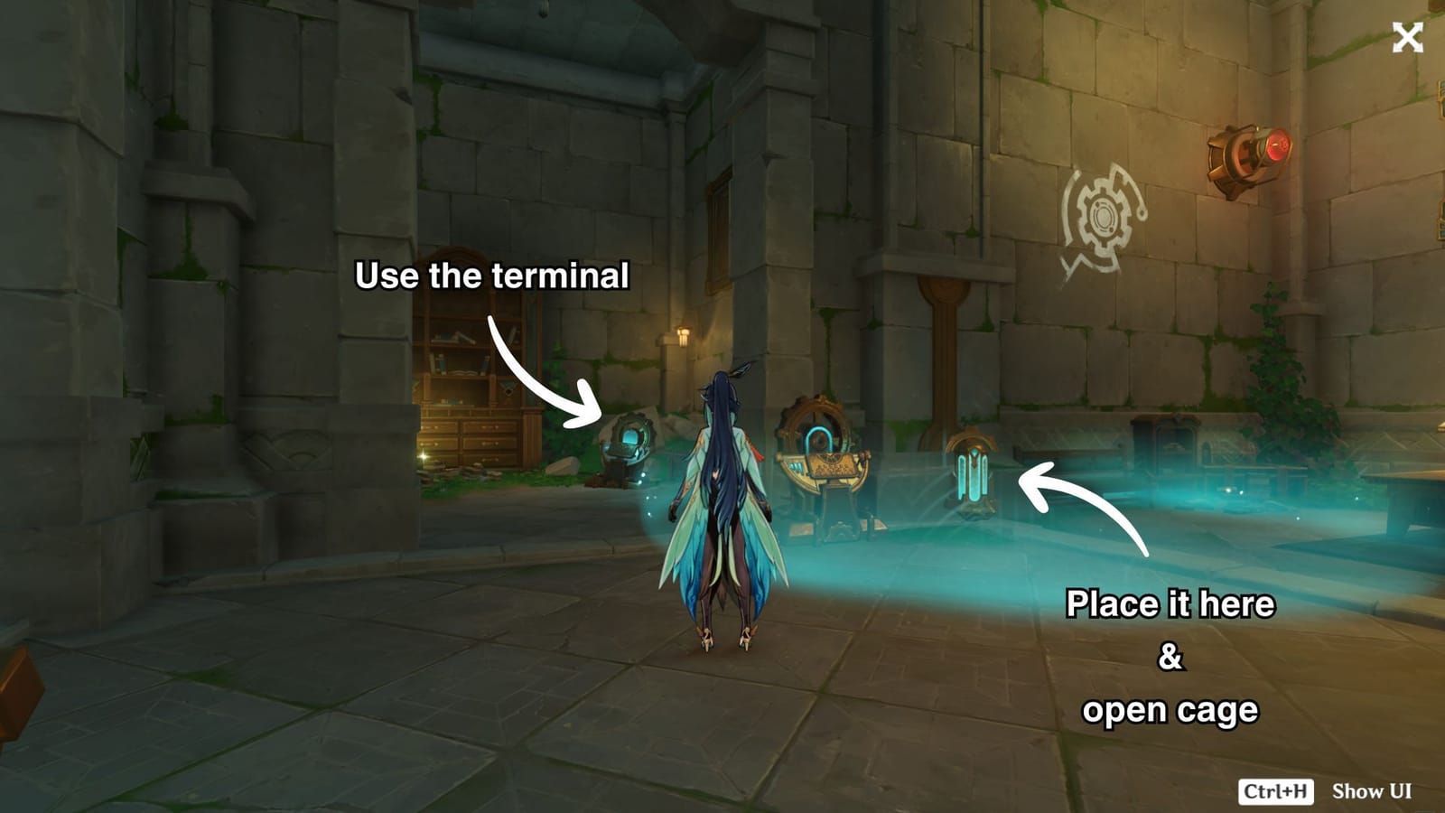 Genshin Impact Cipher letter locations for hidden Fontaine achievement