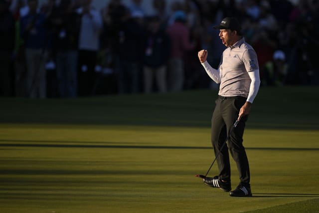 Watch: Nick Taylor's winning putt and celebration at the 2024 WM ...