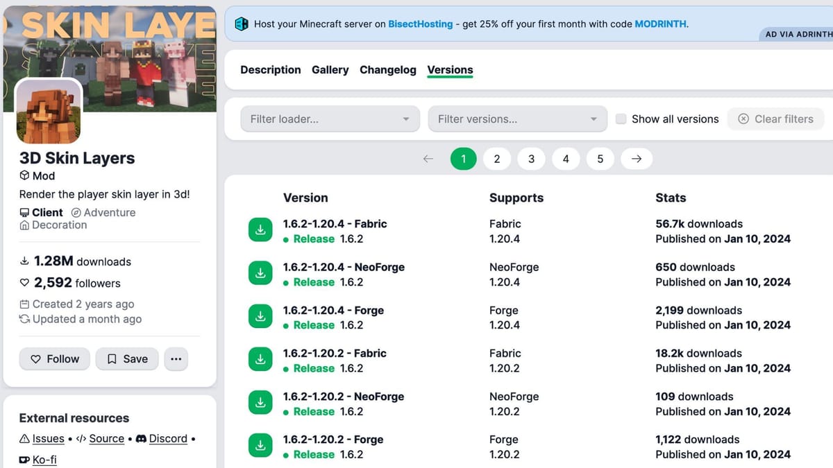 How to get and use 3D skins in Minecraft