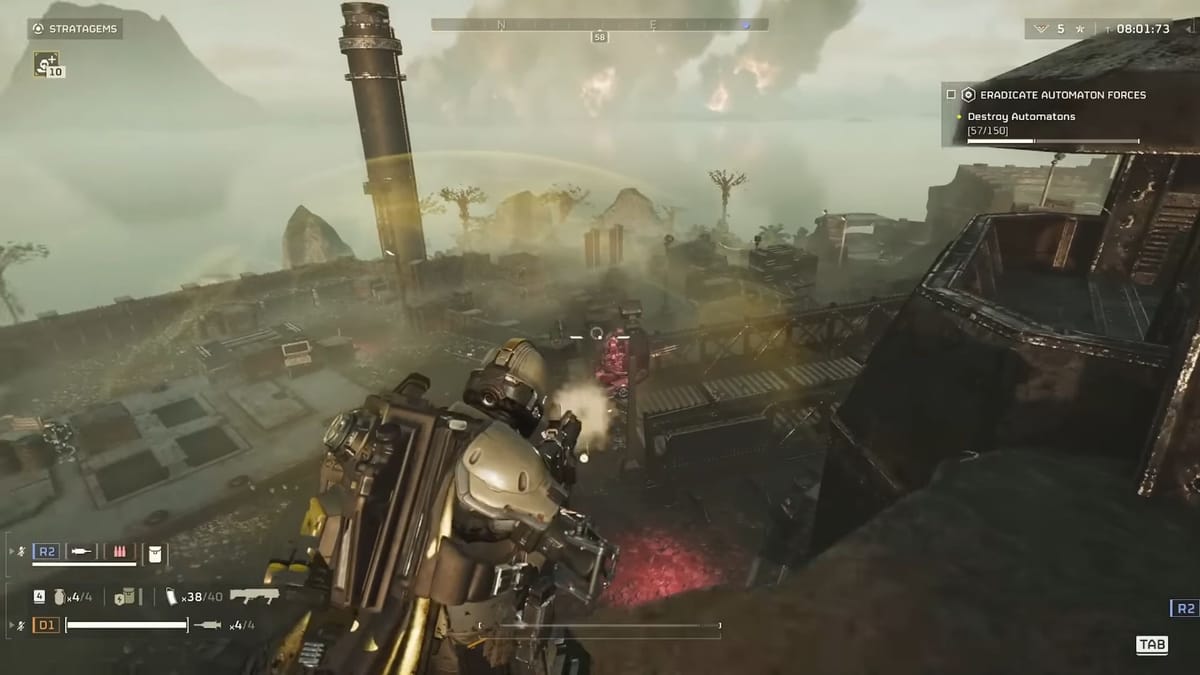 All Helldivers 2 Automaton enemy types ranked by difficulty