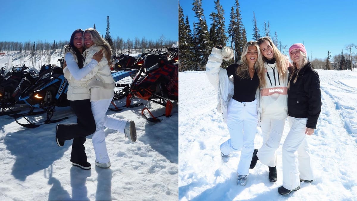 IN PHOTOS: Zach Wilson and girlfriend Nicolette Dellanno relax with ...
