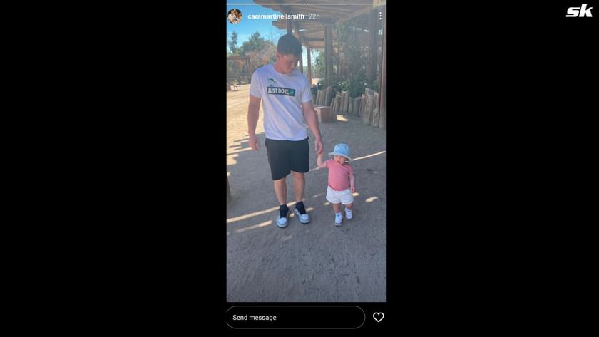Dodgers star Will Smith's wife Cara documents a heartwarming father ...