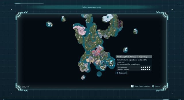 5 best Palworld respawn points