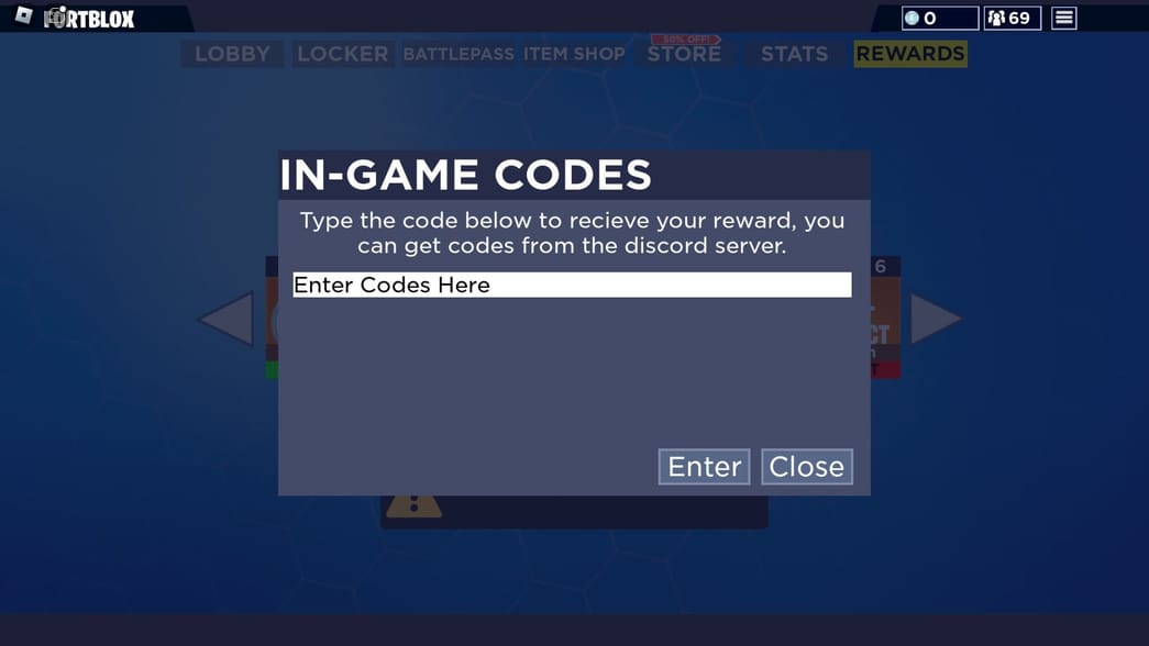 Fortblox codes (October 2024): Active & Expired Codes