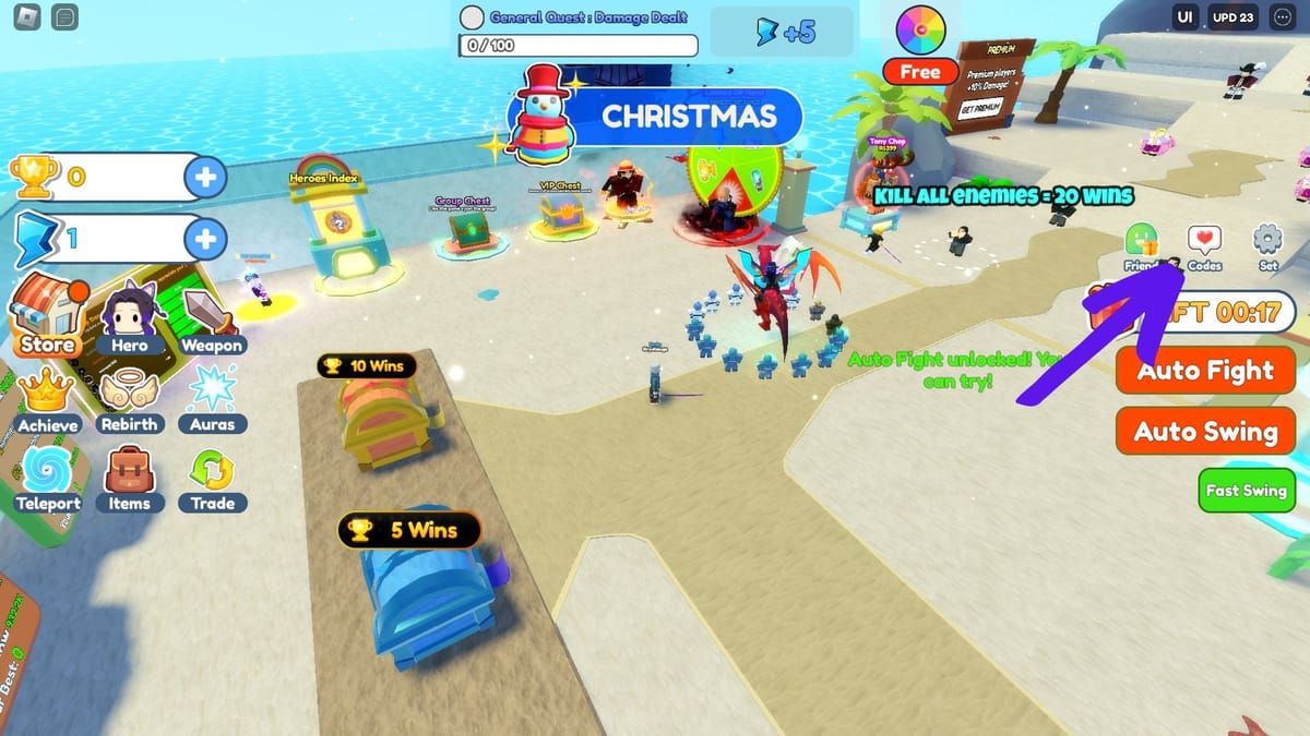 Clicker Fighting Simulator Codes (2024)