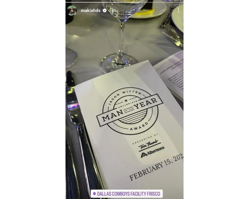 Blake Corum’s GF spoils former Michigan RB with unique fruit bouquet ...