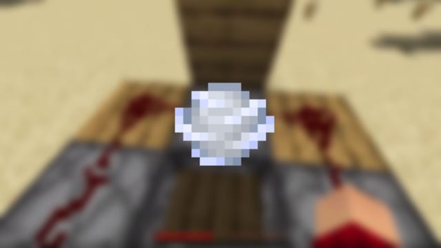 Minecraft player creates an easy player cannon using wind charges