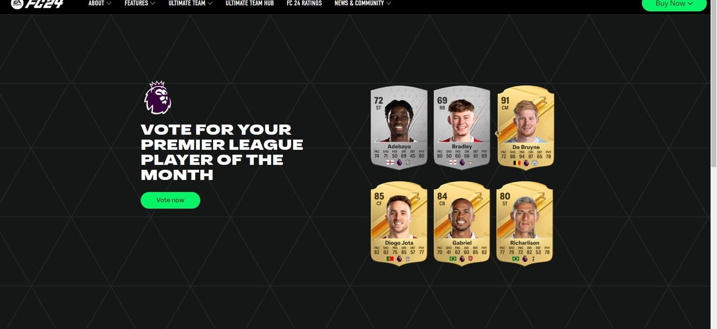 EA FC 24 Premier League POTM SBC (February 2024): Who is the favorite ...