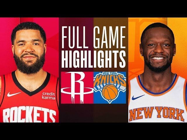 New York Knicks vs Houston Rockets Starting Lineups and Depth Charts for February 12 | 2023-24 ...