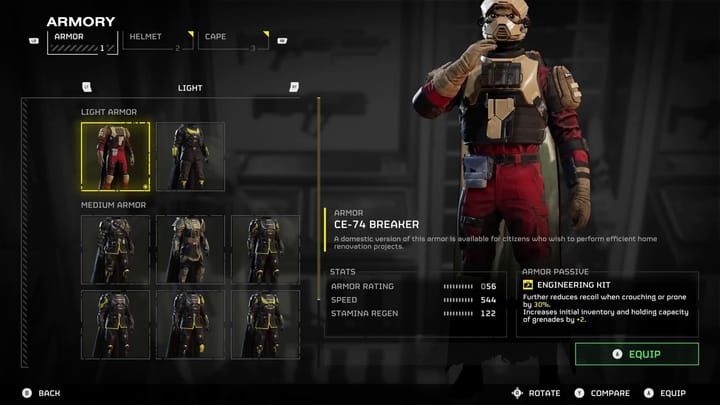 Helldivers 2 armor tier list