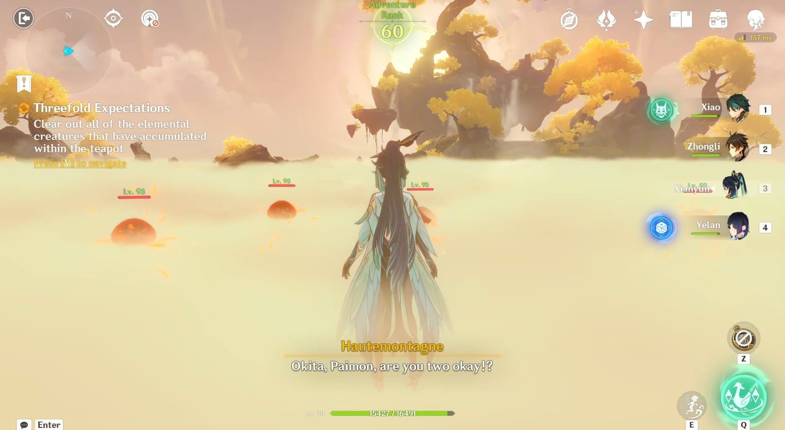 Help Mountain adjust the three Monoliths: Genshin Impact guide