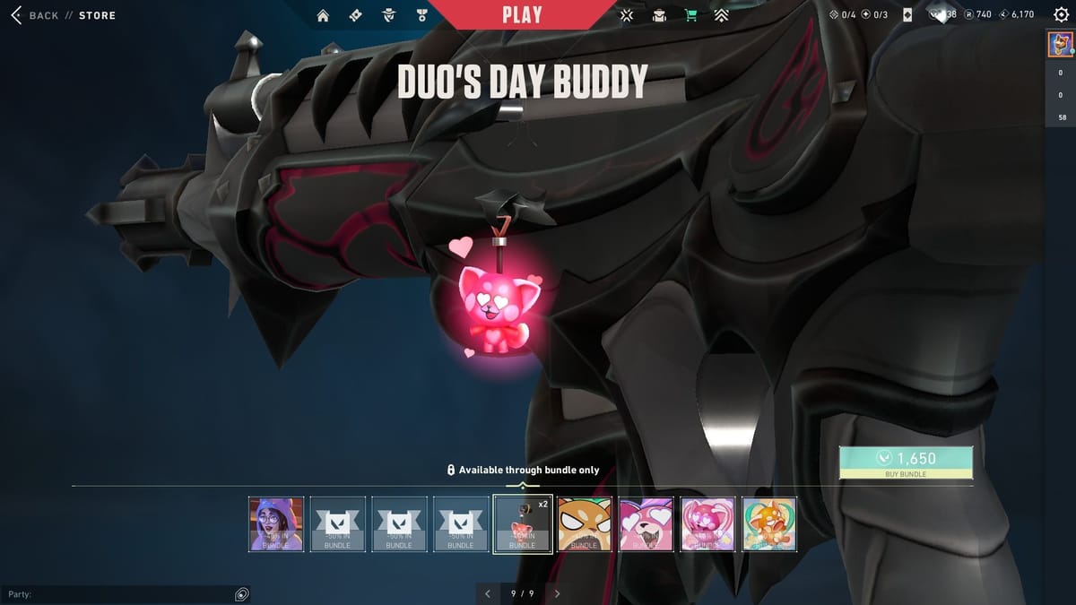 Top 5 Valorant Gunbuddies that react after shooting