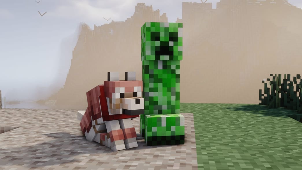 How to repair wolf armor in Minecraft