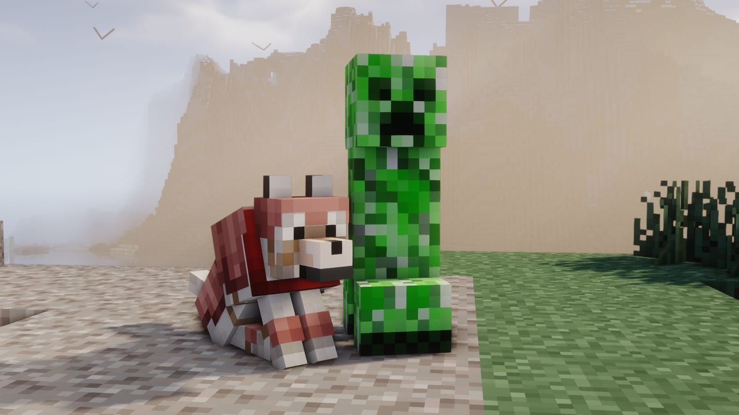 How to repair wolf armor in Minecraft