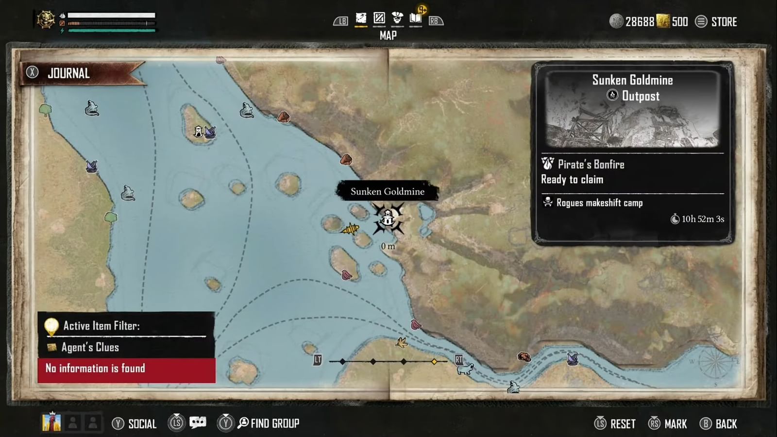 sunken goldmine: Where to find the Sunken Goldmine in Skull and Bones