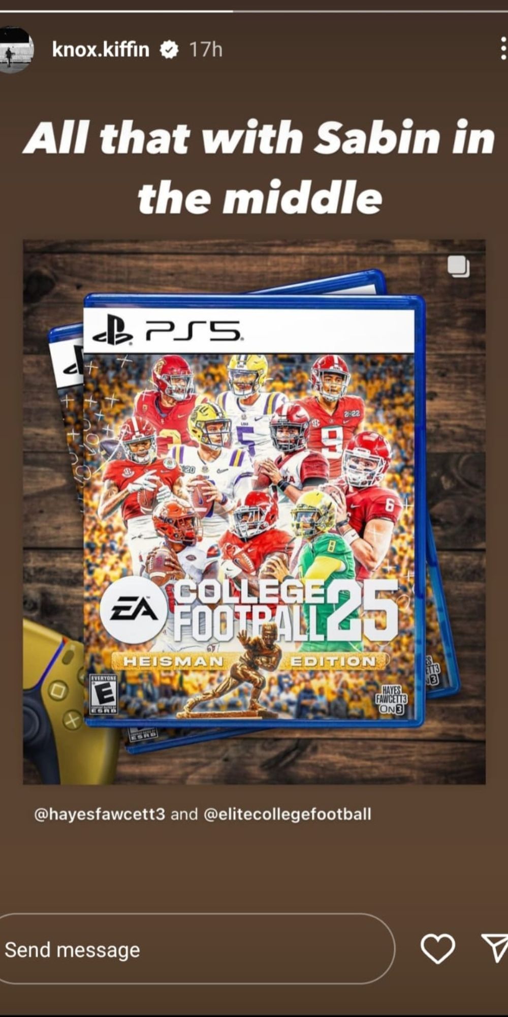 Lane Kiffin’s son Knox Kiffin makes cryptic Nick Saban reference to EA ...