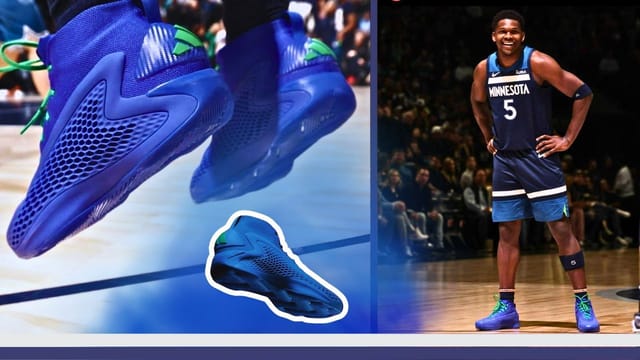 AE 1: "Adidas got AE right": Anthony Edwards' "Velocity Blue" shoe ...