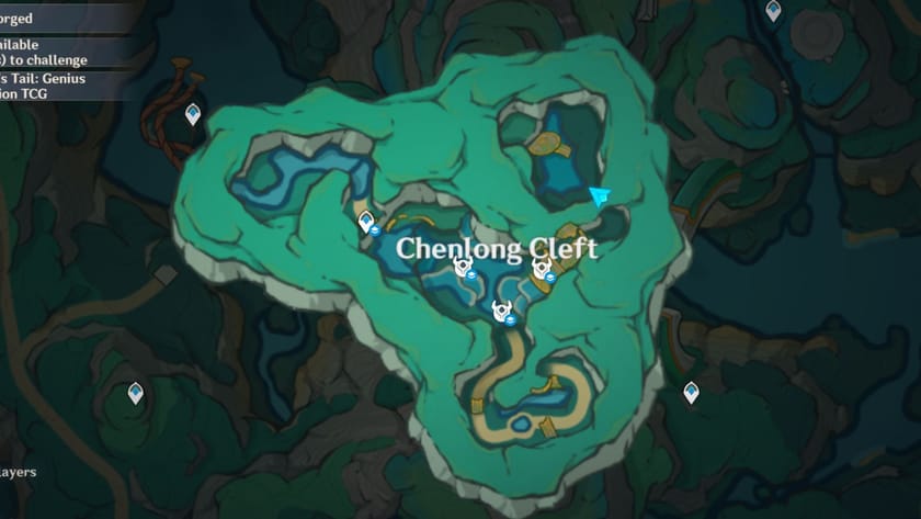 Genshin Impact Chenlong Cleft Pyro Totem puzzle guide