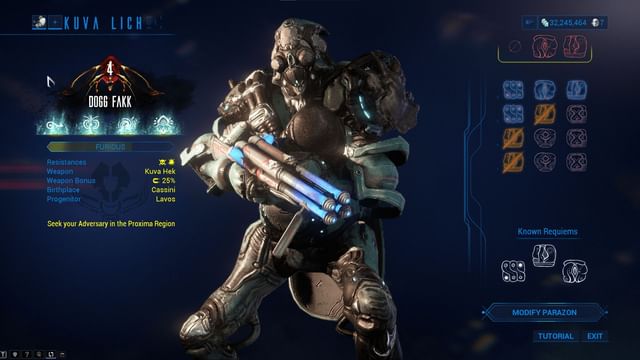 Warframe Kuva weapons tier list: All Kuva Lich weapons ranked