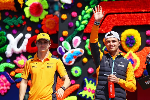 McLaren: "This kid just wanted a quiet night": Lando Norris and Oscar ...