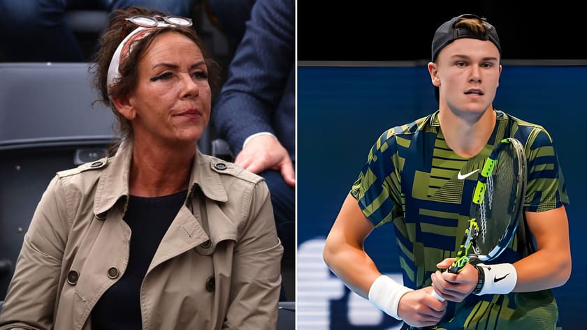 "Breaks my heart, unmanaged Holger Rune was so fun" - Fans react to Dane's mother Aneke stepping ...