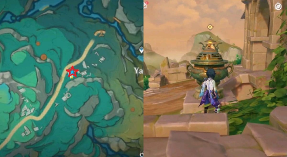Genshin Impact Chizhang Map: Location and puzzle guide for chests