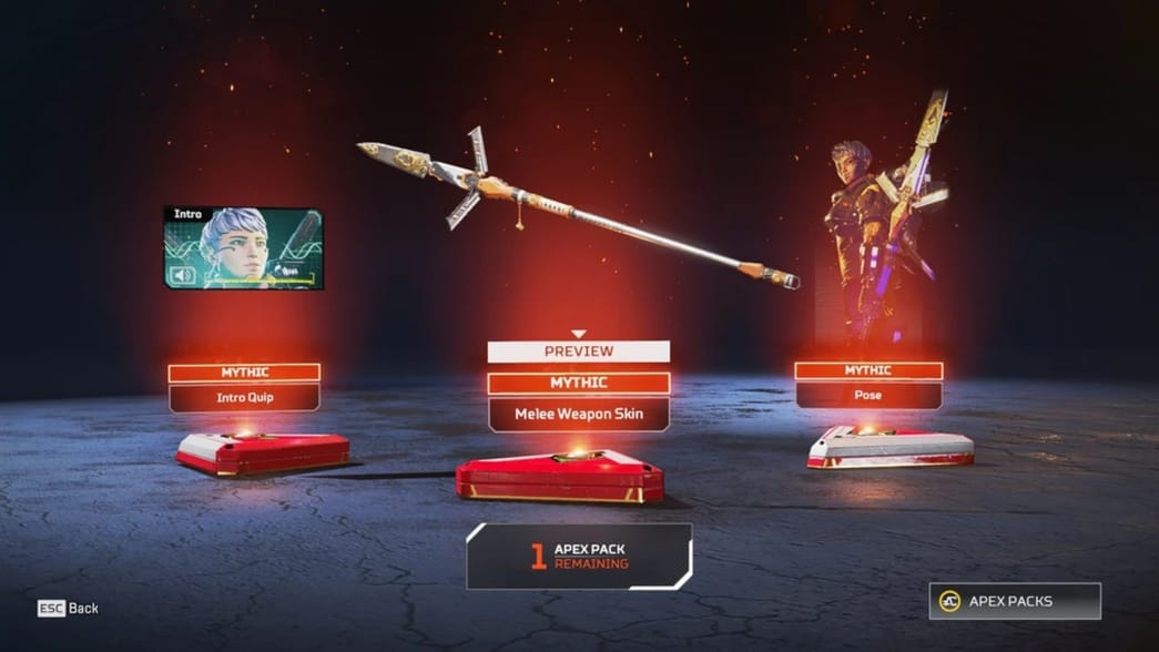 Apex Legends all Heirlooms tier list